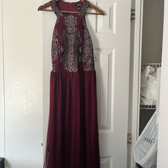 Dresses | Wine Colored Dress Nwt | Poshmark